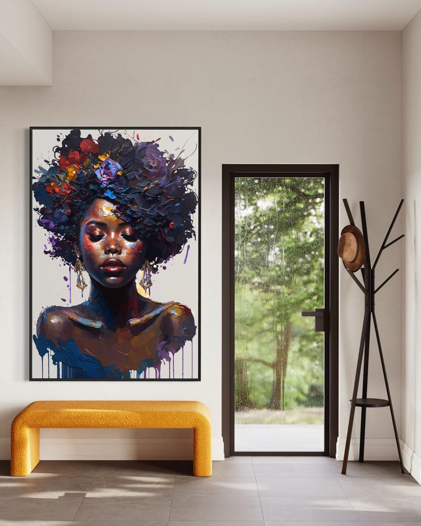 African Radiance – Printed Canvas - ARTIQUE Gallery