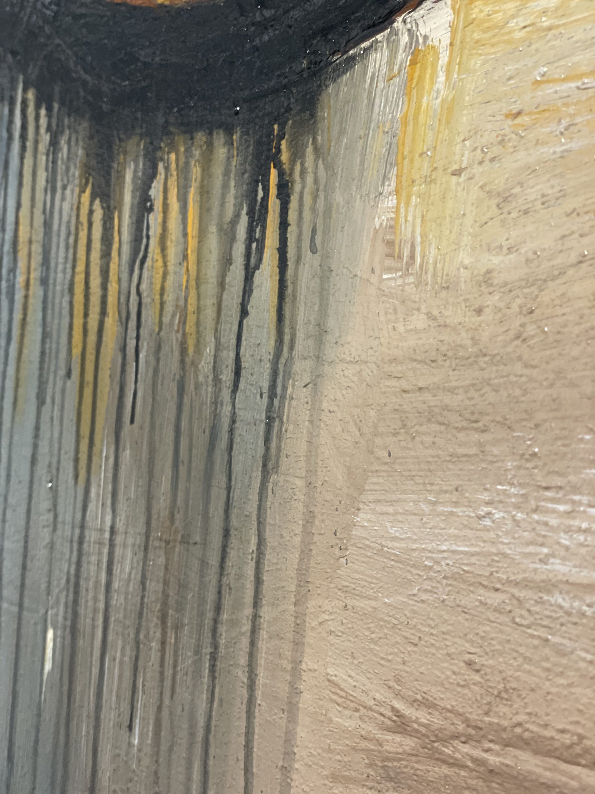 Golden Circle Harmony – Contemporary Abstract Art - ARTIQUE Gallery